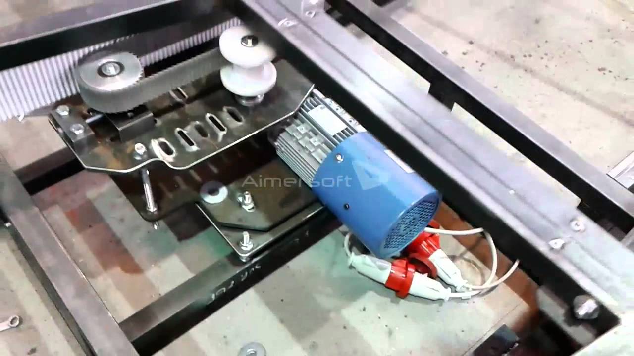 Leonardo Lab. - Rotating platform motor view - YouTube