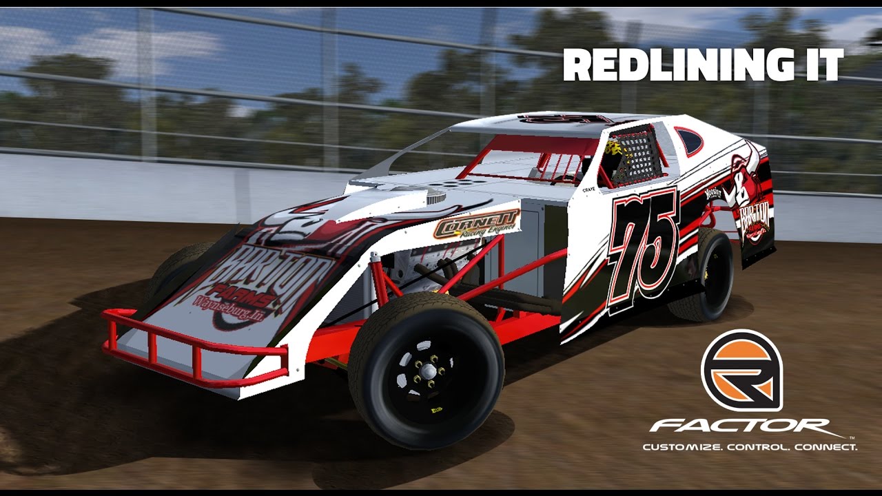 rFactor: Redlining It (IMCA Modifieds/AMCA Nationals @ Redline) - YouTube