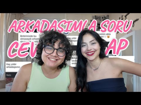 EN YAKIN ARKADAŞIMLA SORULARINIZI CEVAPLADIK ✨ Kahkaha Dolu Bir Video ❤️ (11/30)