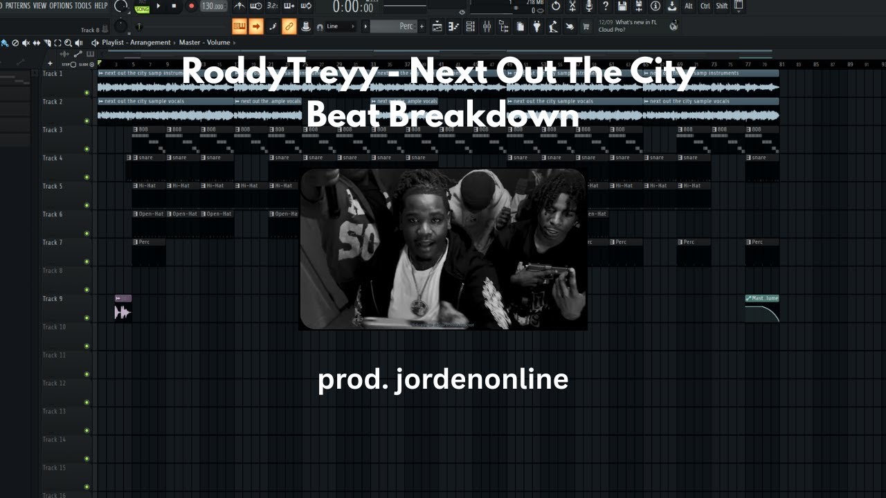 @roddytreyyy - Next Out The City [Beat Breakdown] (prod. jordenonline ...