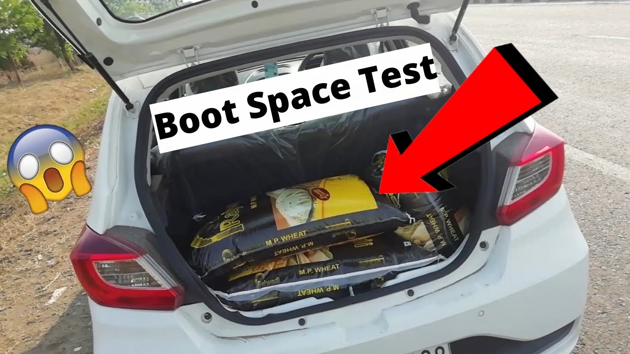 Tata Tiago 2021 Storage SPACE CHECK : Full Load & Power Test 💪💪 - YouTube