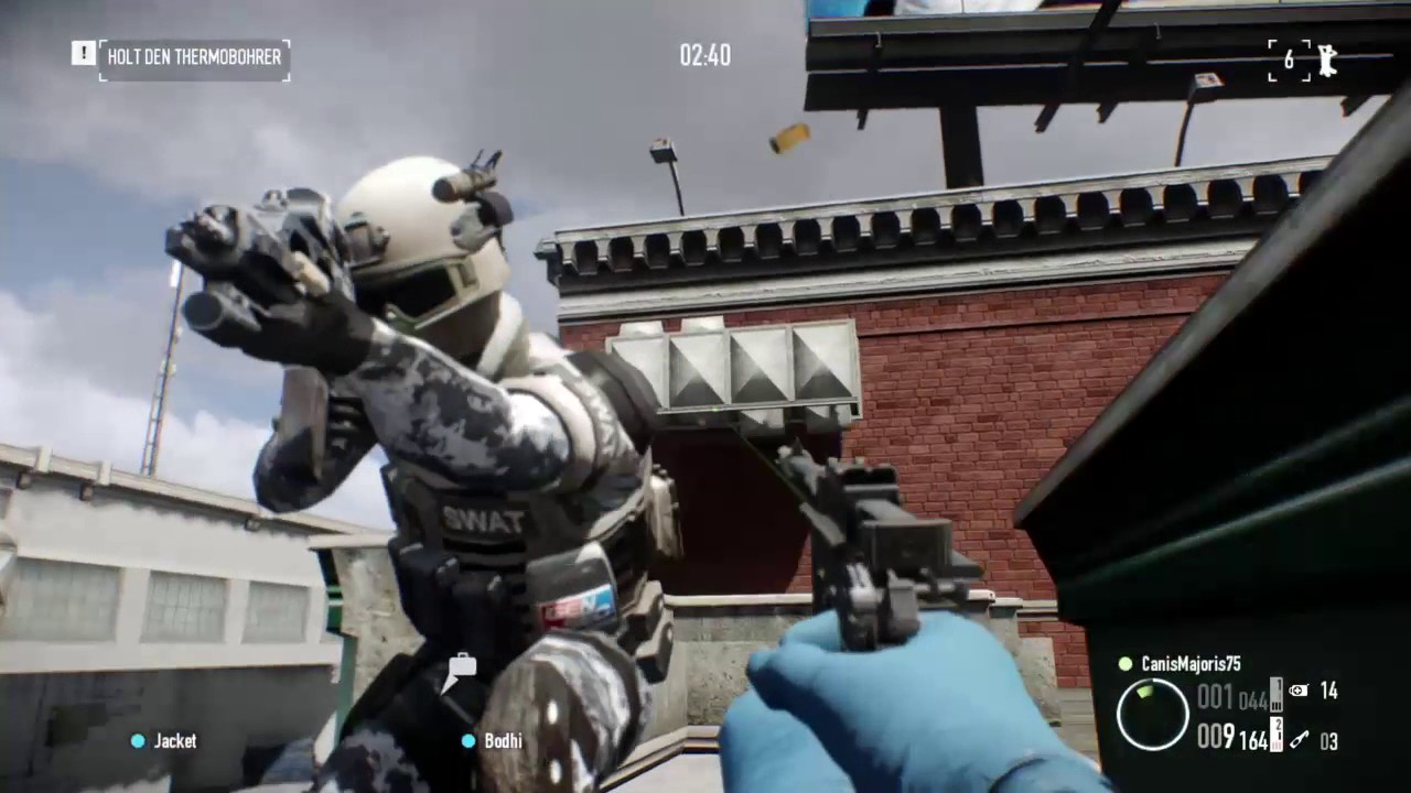 PAYDAY 2:PS4 ONE SHOT DOZER BUILD (DW) - YouTube