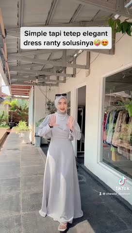 Referensi dress simple untuk kondangan - YouTube