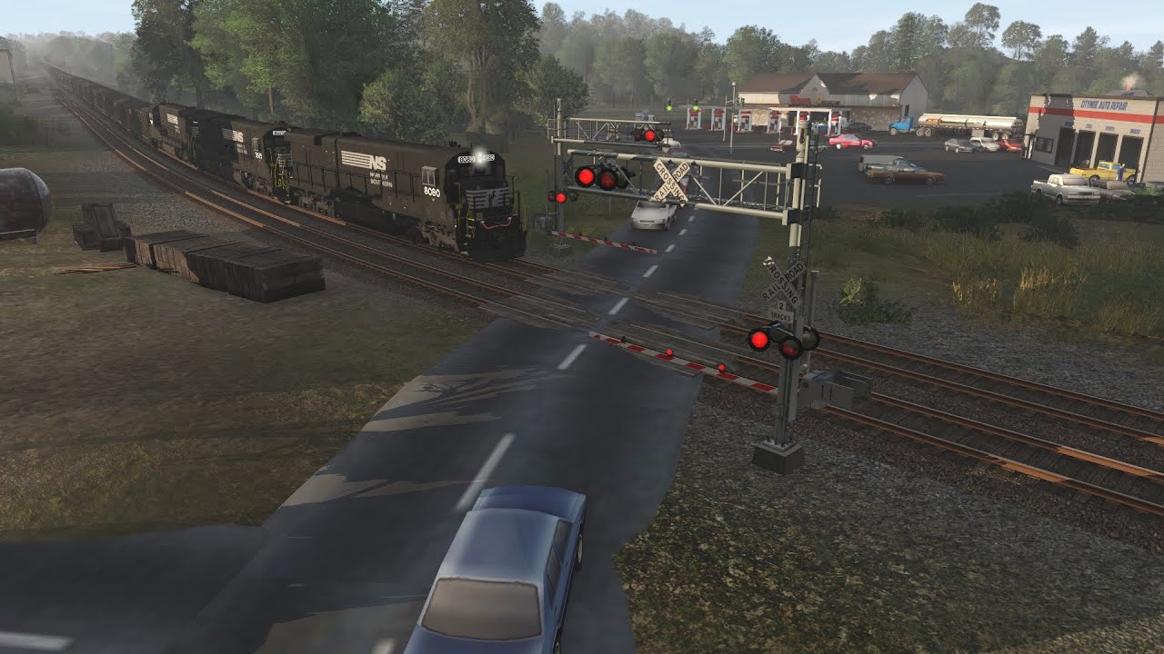 Norfolk Southern South Fork Secondary -- Trainz 2019 - YouTube
