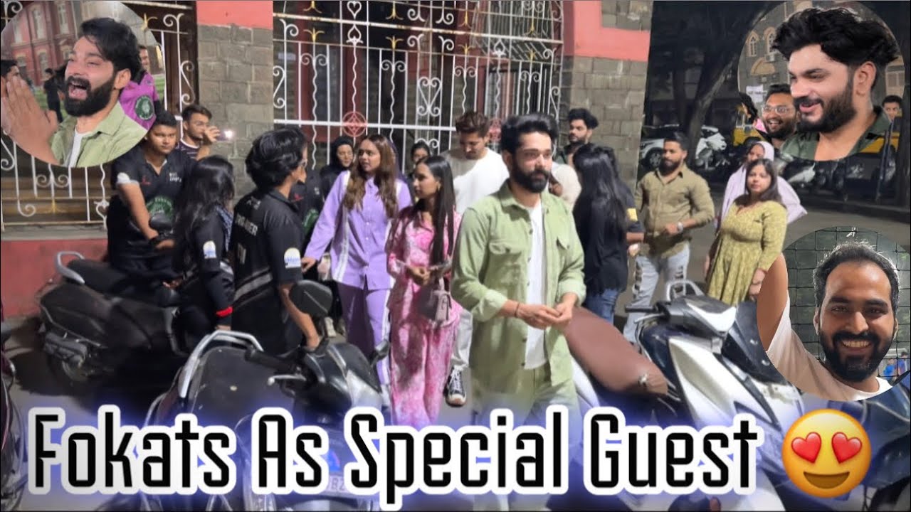 Fokats Celebrity Guest Banke Gaye 😍or Hamari Ki Khushi Ka Thikana Hi ...