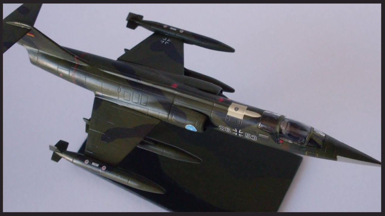 F-104 G Starfighter - Revell - 1/144 - YouTube