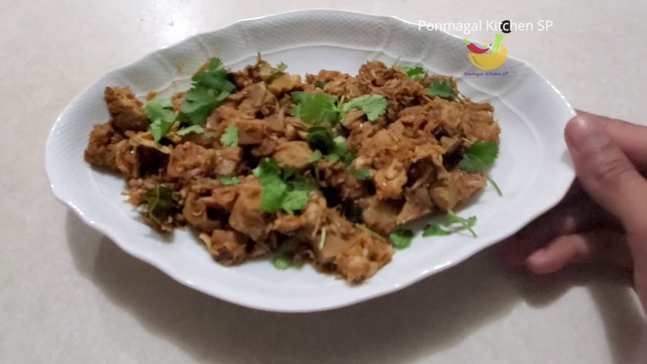 சுவையான சைவ சுக்கா | Saiva Sukka Ponmagal Kitchen SP - YouTube