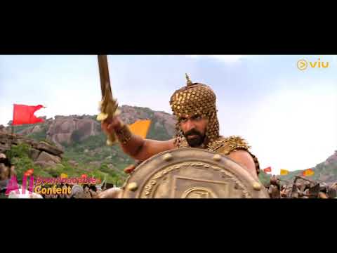 Rudramadevi Promo Action Eng text