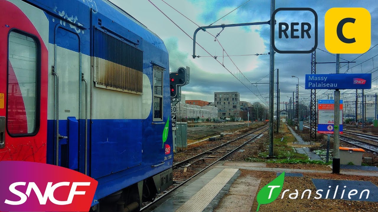 [RER C] Départ De La Dernier Z20900 en Livré Transilien en Gare De Ivry ...