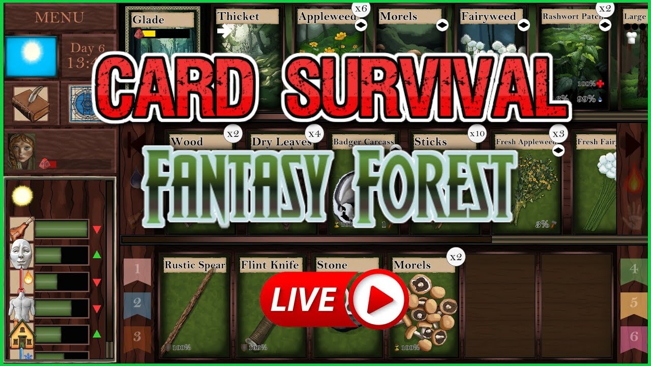 EP5 - The Scramble to Prepare! - Card Survival: Fantasy Forest (Early ...