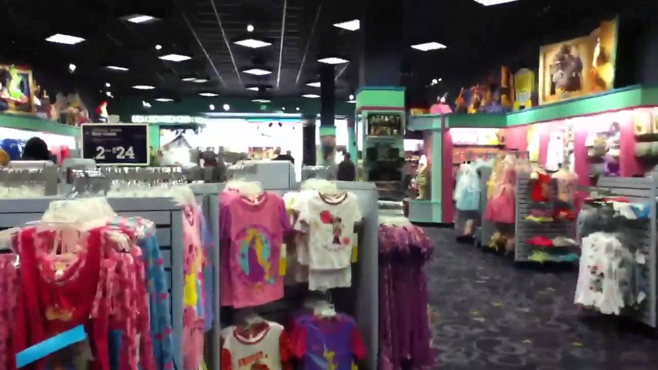 Disney store - YouTube