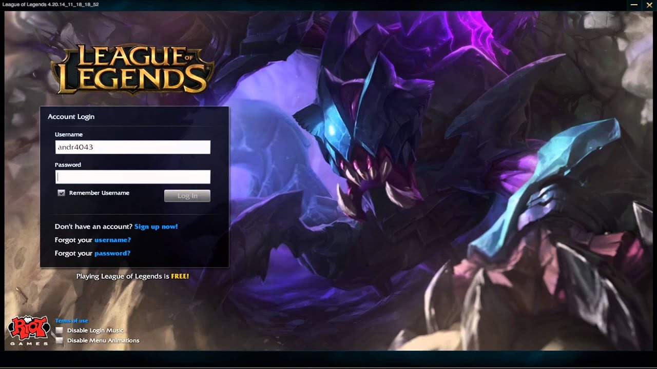 Rek’Sai Login Screen - League of Legends - YouTube