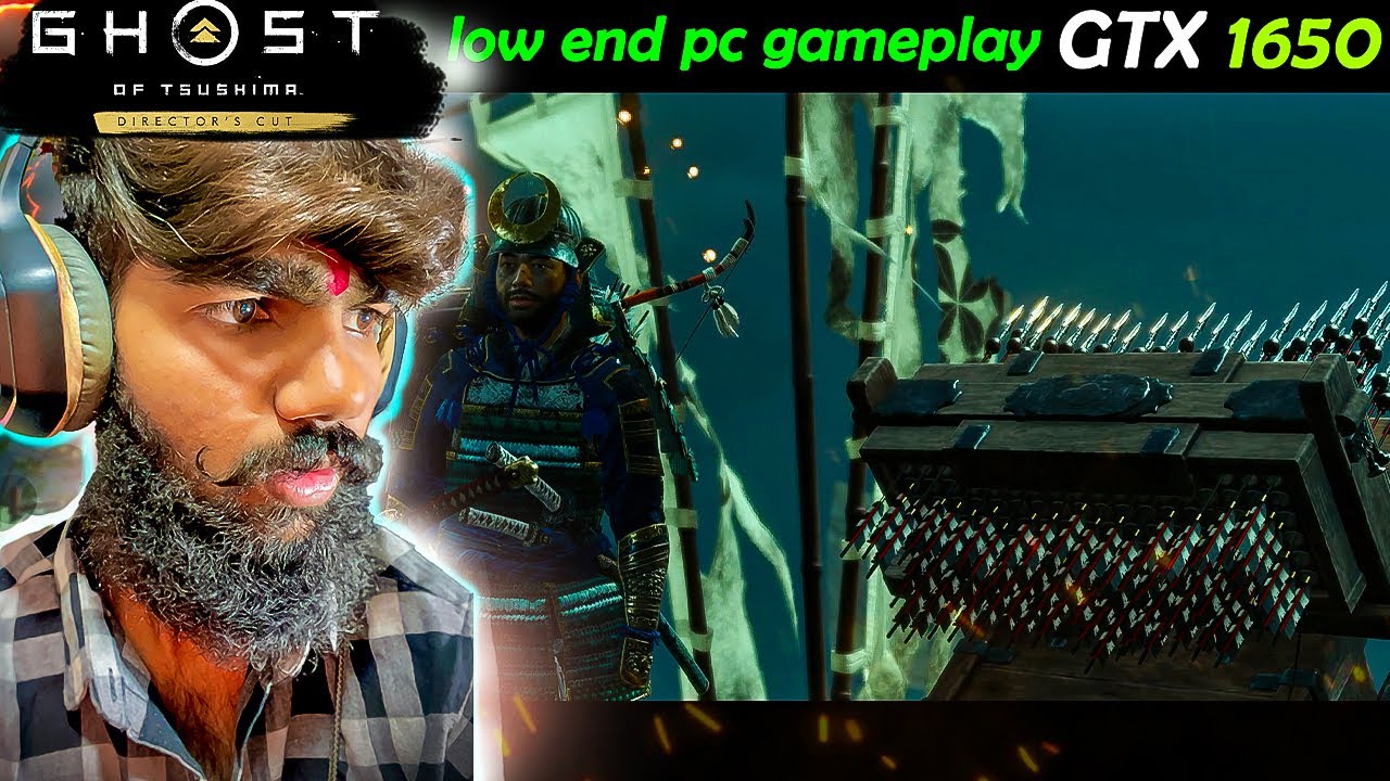 Defend Goro's Ship Ghost of Tsushima || low-end PC - GTX 1650 ...