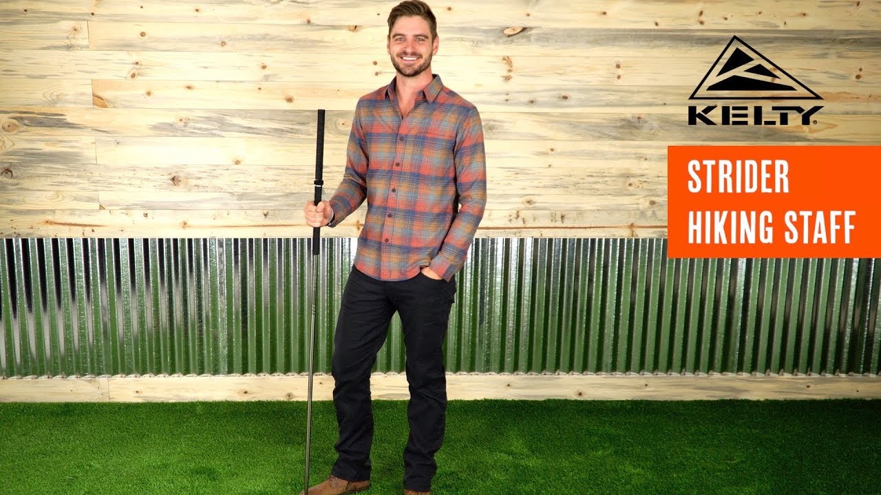 Kelty Strider Hiking Staff - YouTube