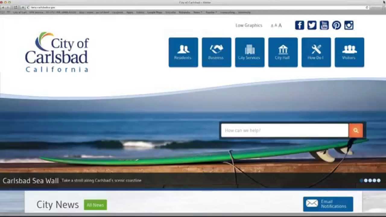 Meet the New City Website - YouTube