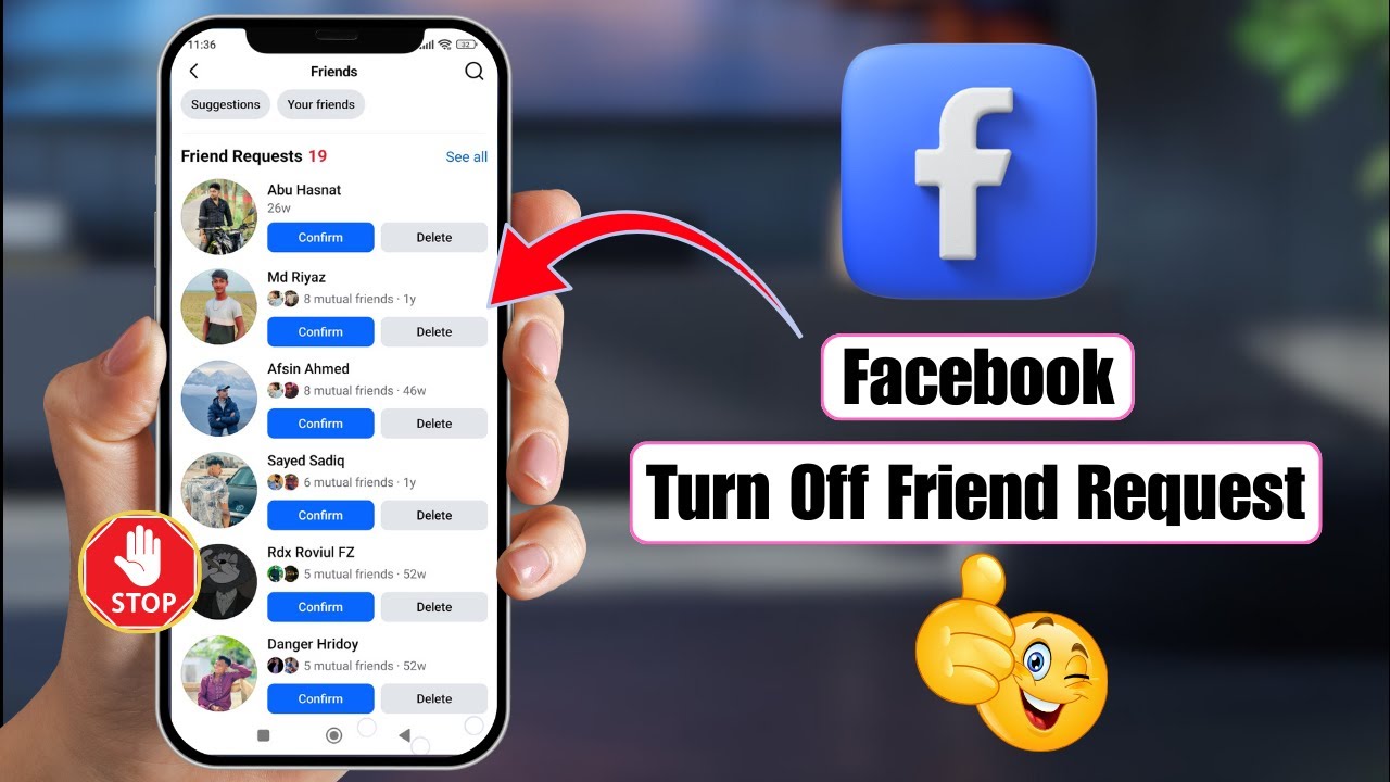 How To Turn Off Friend Request On Facebook - YouTube