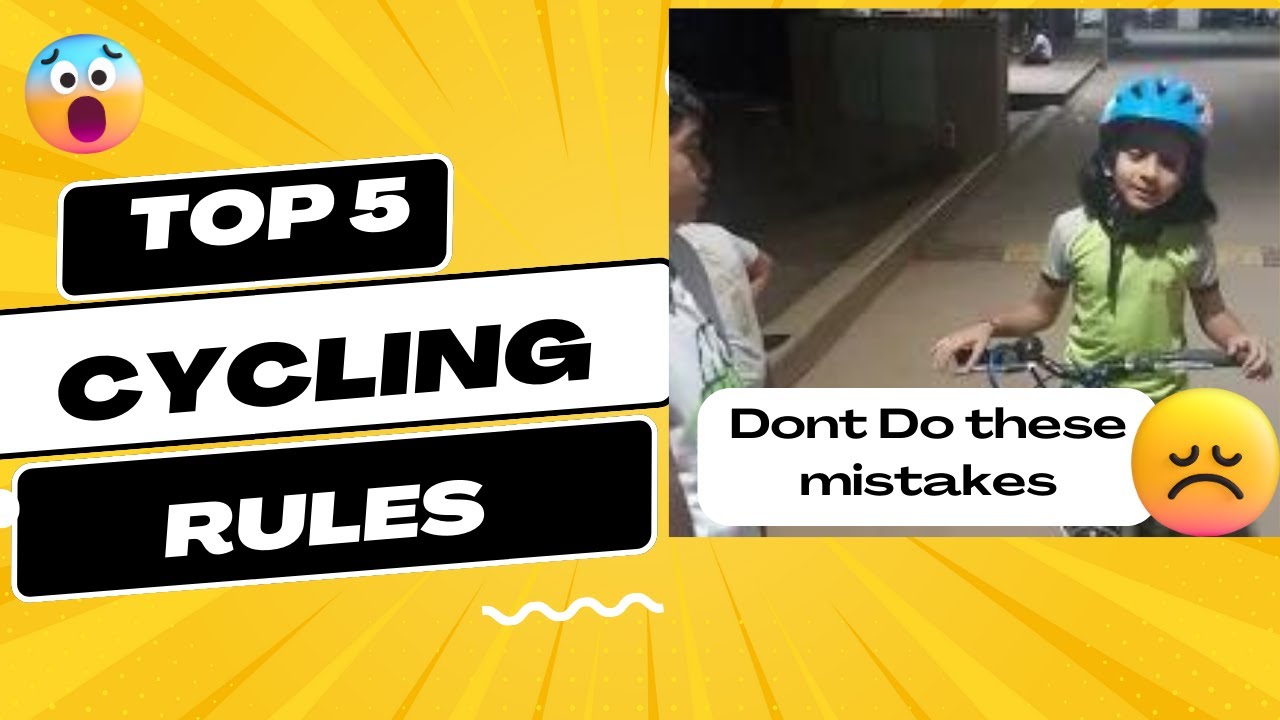 Cycling Rules 🚲🚴‍♀️🚳 #cycling #cycle rules सायकलिंगचे नियम - YouTube