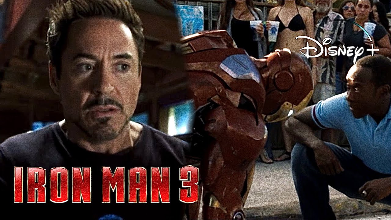Iron-Man 3 | Tony Stark - Anxiety Attack Scene | Disney+ [2013] - YouTube