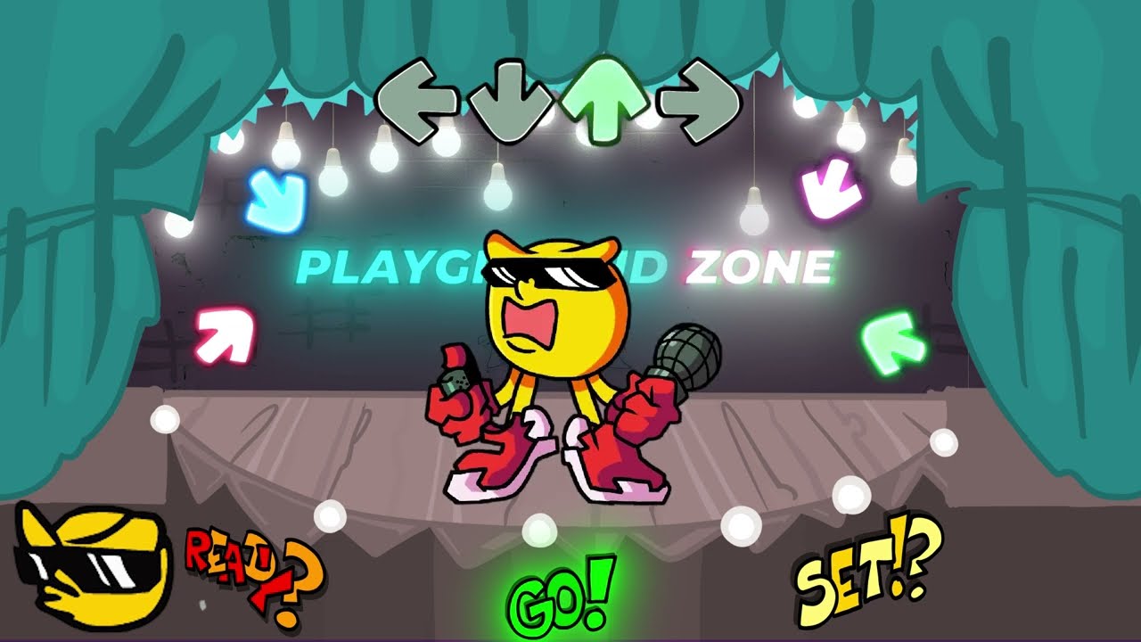 FNF Character Test | Gameplay VS Playground | Pacman | Pac-man Pibby ...