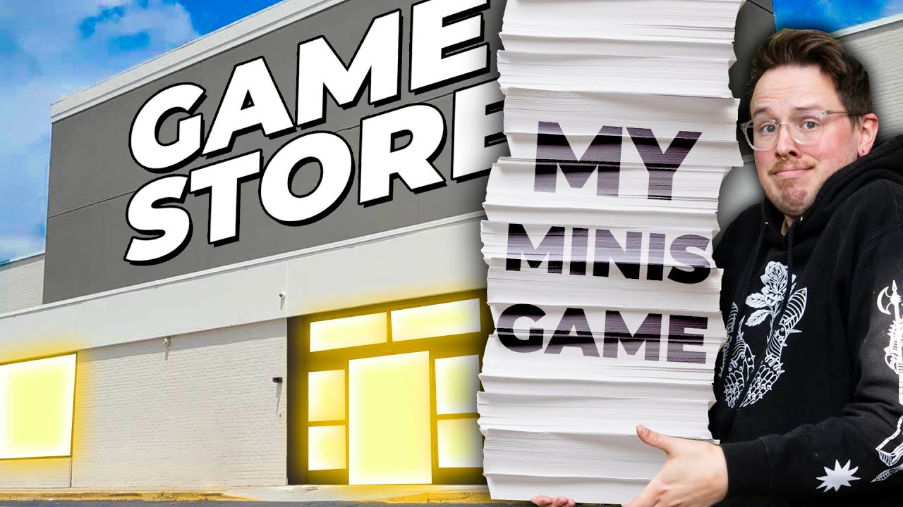 Finishing & Testing My Game at the BIGGEST Game Store in my State (48 ...