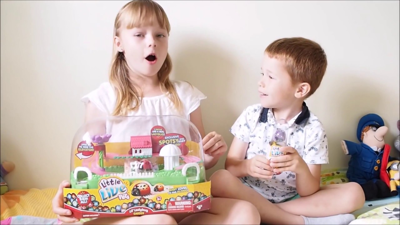 Little Live Pets Ladybug Playset Review - YouTube