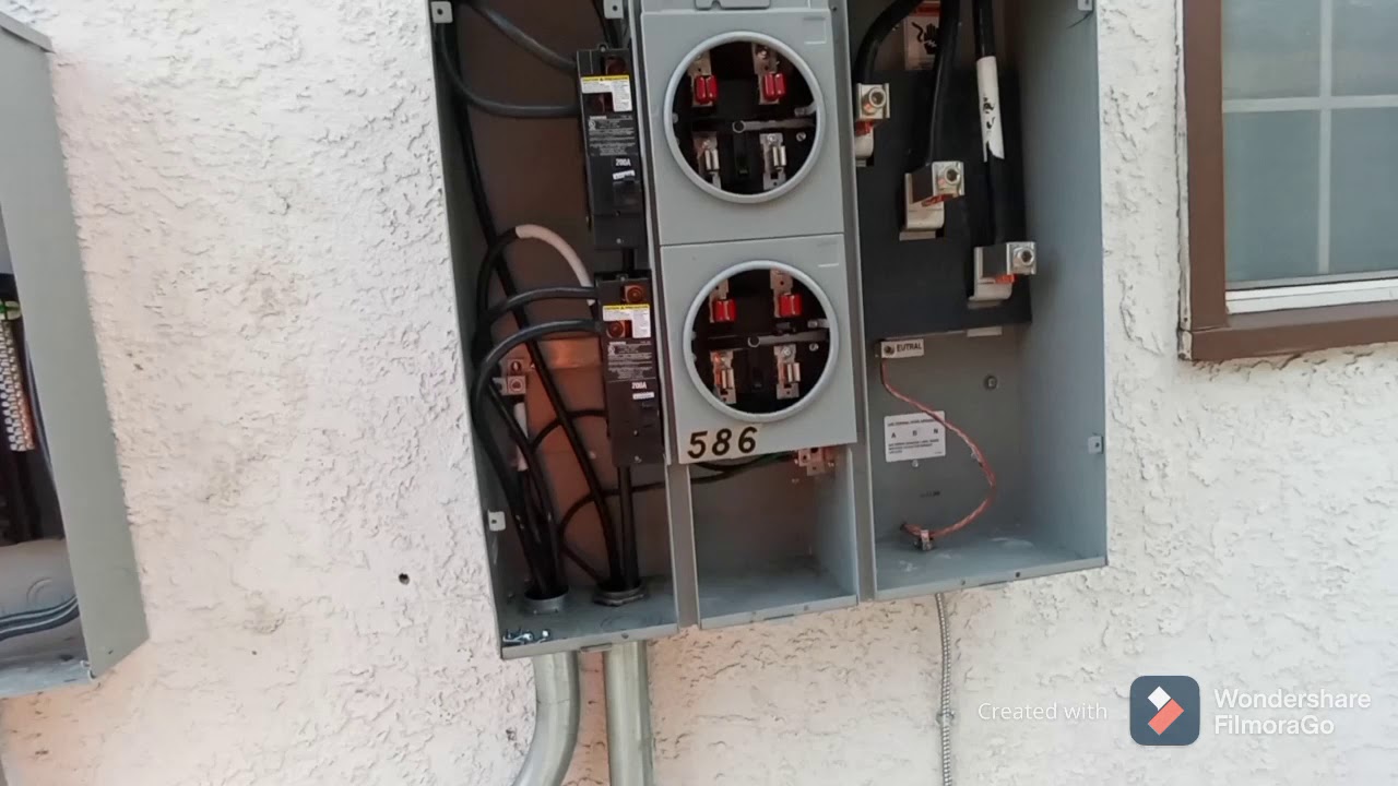 400 amp main panel installation👌👌👌instalacion de panel de 400 amps👍👍👍 ...