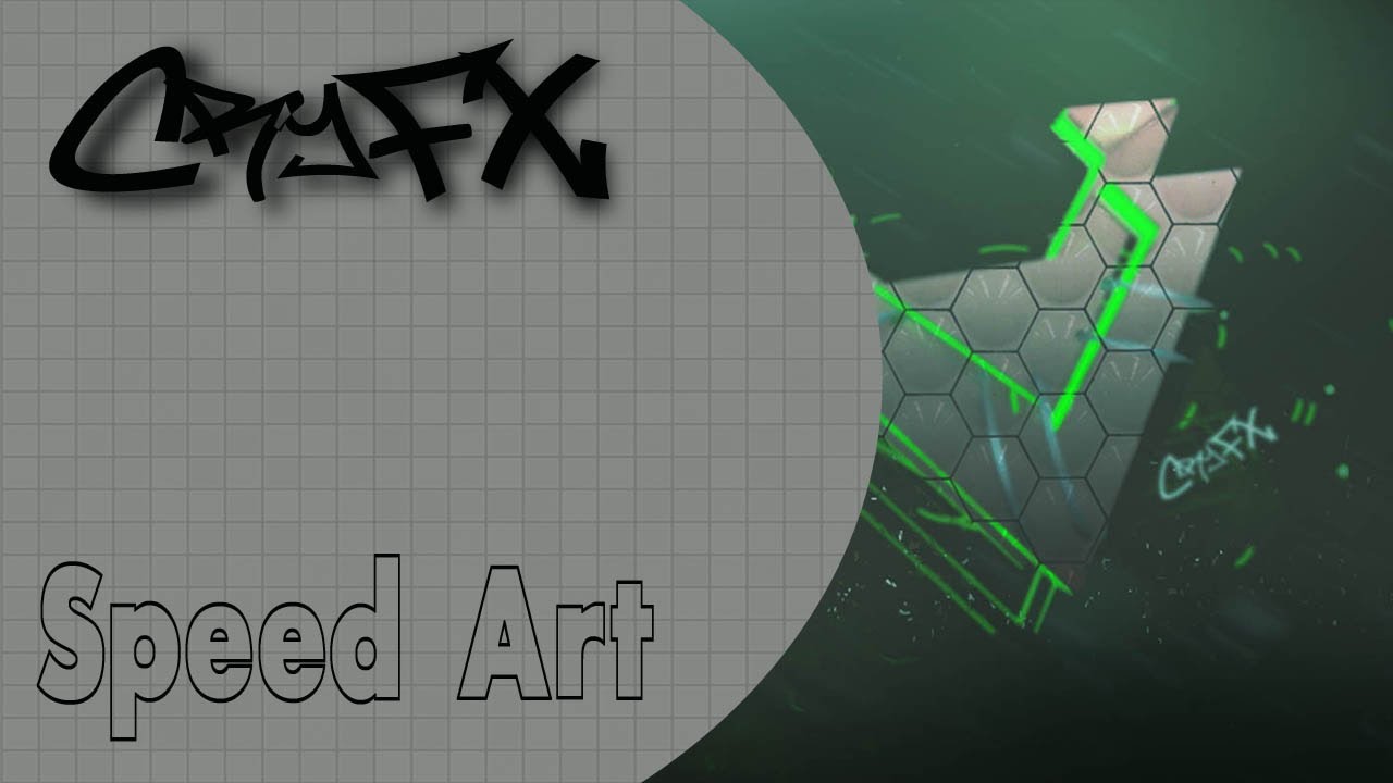 Pwny GFX Contest Entry | Speed Art | By CryFX - YouTube