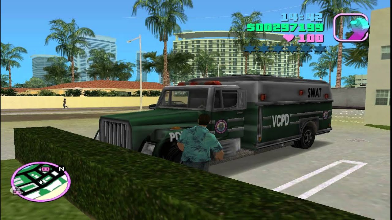 GTA Vice City: Police Station Locations - YouTube
