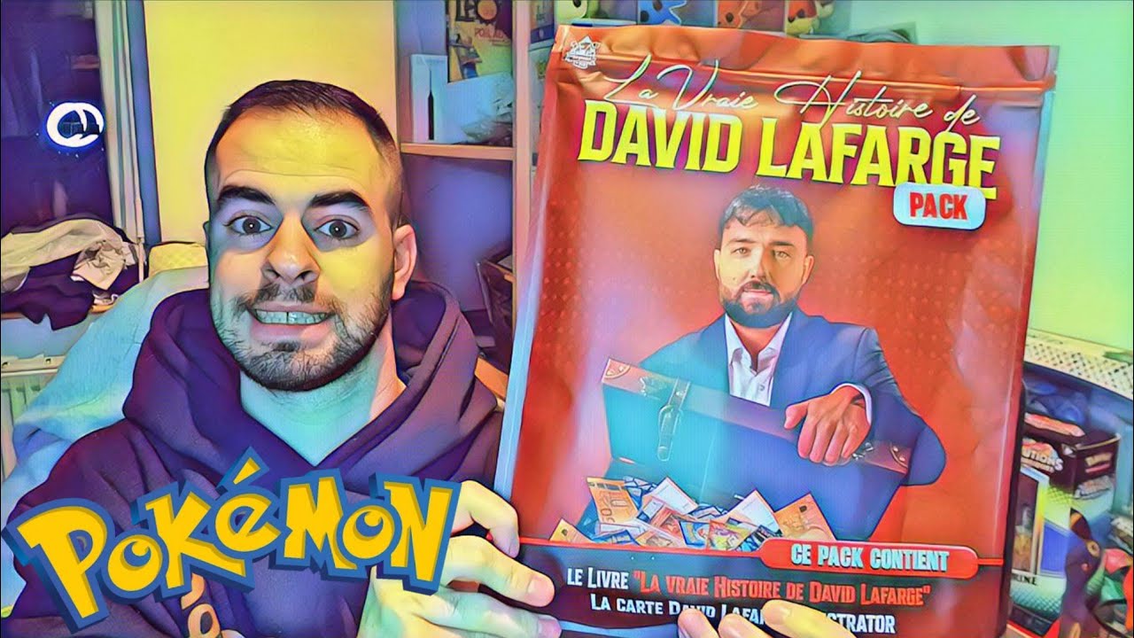 J'ouvre le Pack de David Lafarge Pokémon ! - YouTube