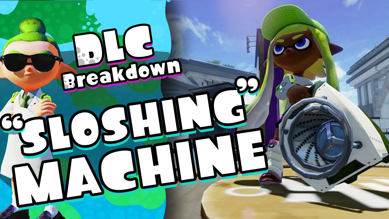 Splatoon Sloshing Machine Weapon Tour and Gameplay Nintendome ...