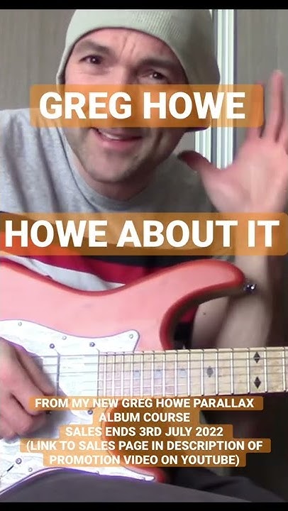 GREG HOWE LESSON - HOWE ABOUT IT #greghowe #fusionguitar - YouTube