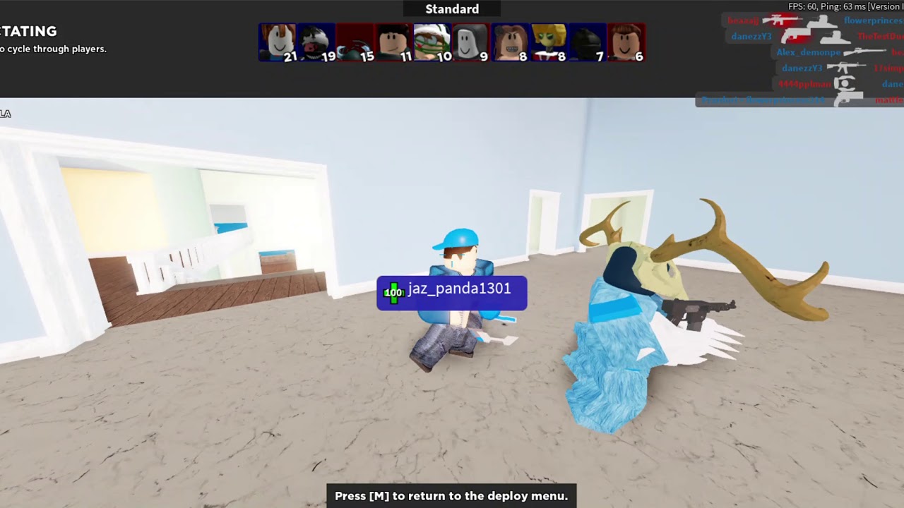 ROBLOX arsenal hacker (clown) - YouTube