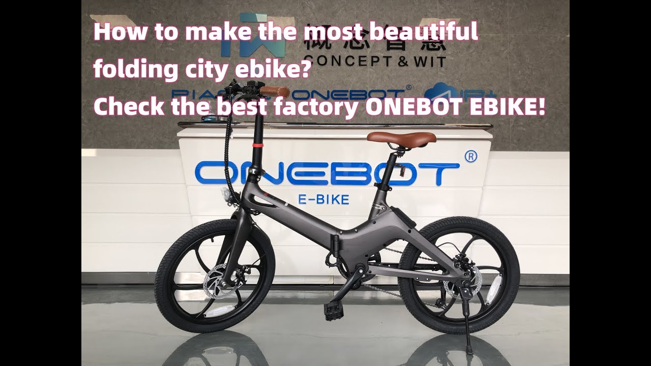 Why Onebot S9 Ebike magnesium alloy unibody frame is so beautiful ...