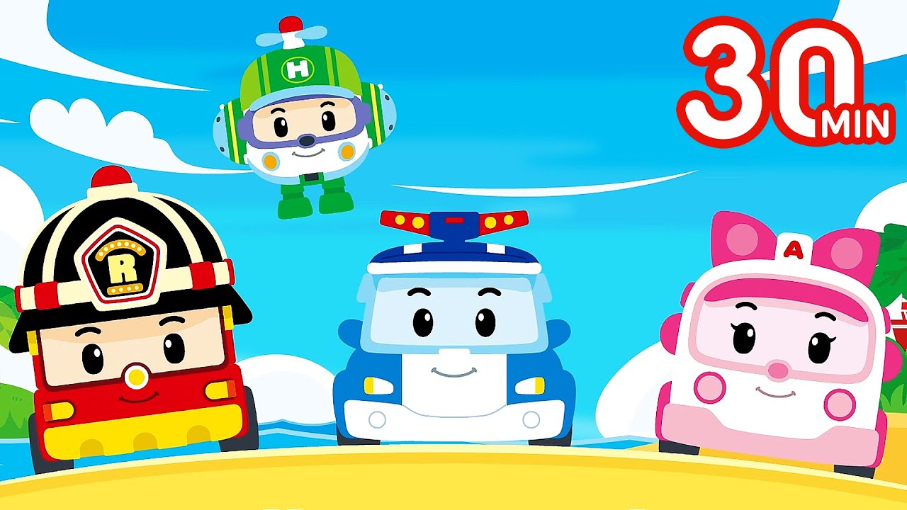 Robocar POLI Opening Medley | Robocar POLI Theme Song | Kids Song ...