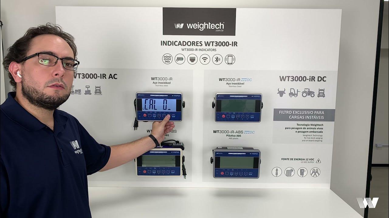 WT3000-IR - Configuração e Calibração - YouTube