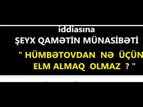 Useyd Turabovun Rəşad Hümbətovu təzkiyyəsi  adlı video haqqında bəs Adil Rəcəbov və başqaları