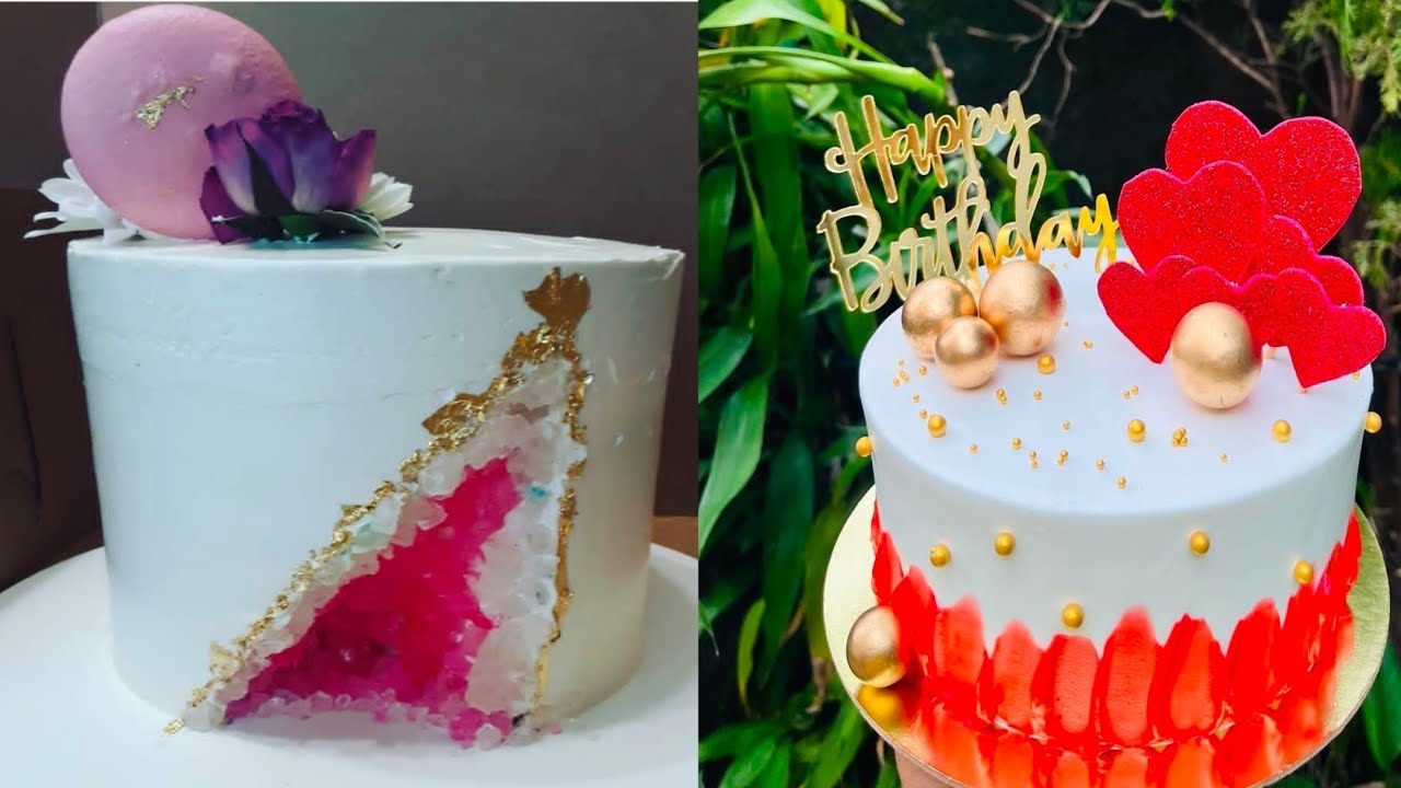 New Cake Design for Beginners || Cake Design that Saves your Time - YouTube