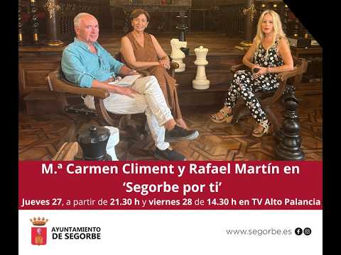 M.ª Carmen Climent y Rafa Martín en \