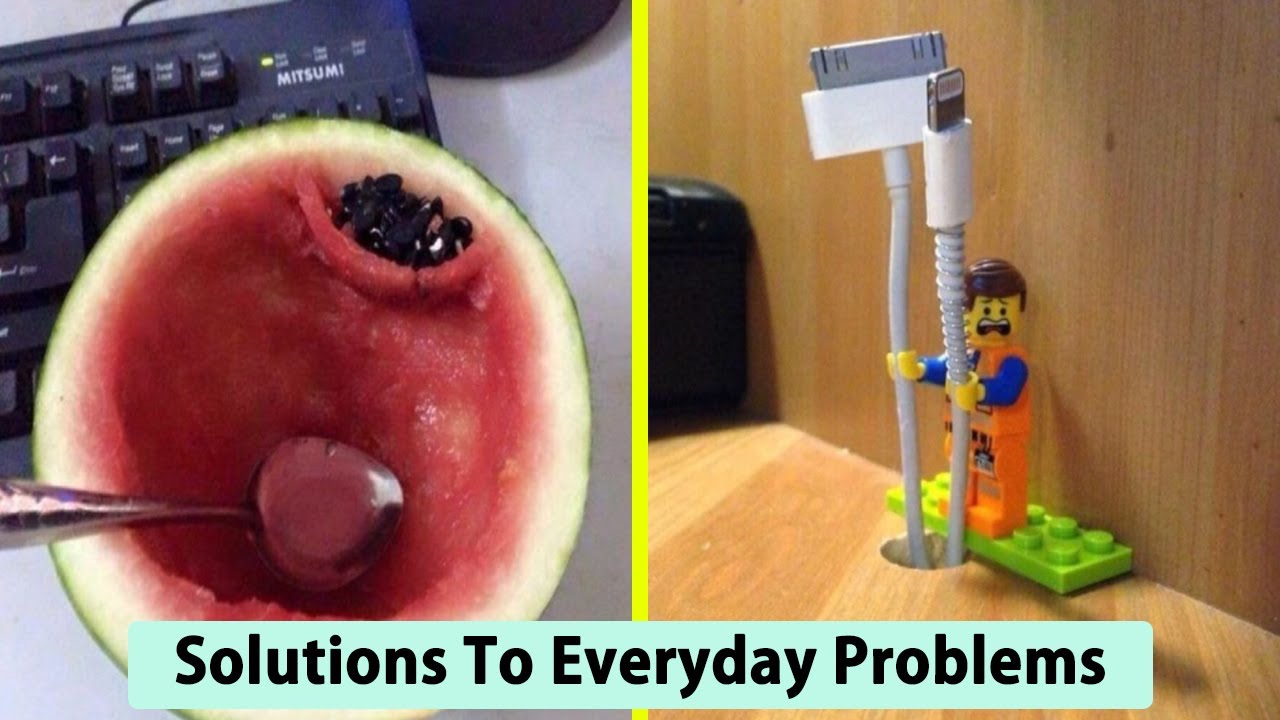 Hilariously Unconventional Solutions to Everyday Problems - YouTube