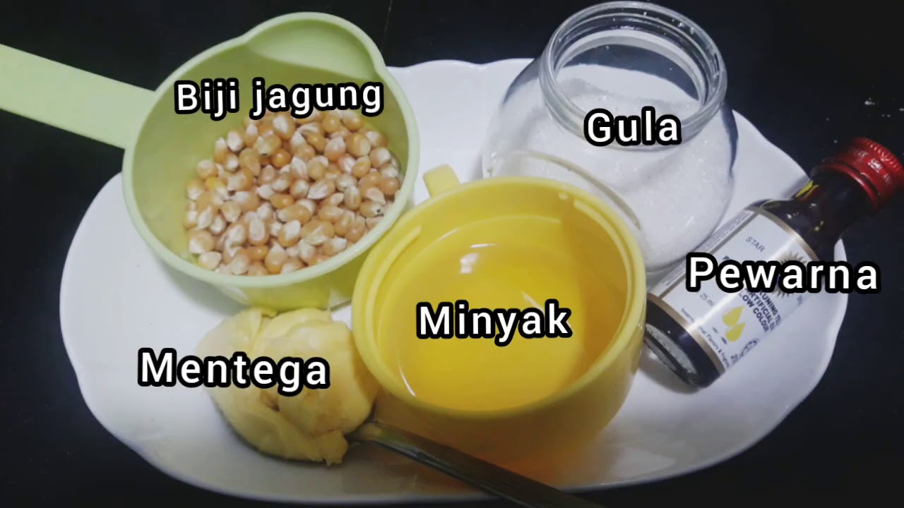 Cara membuat 3 jenis POPCORN yang mudah dan sangat sedap || Buat ...