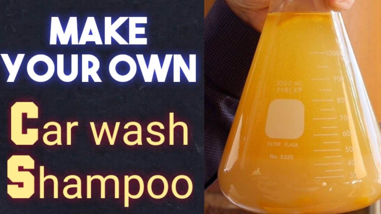 CAR WASH SHAMPOO||SHAMPOO FOR CAR CLEANING||DIY homemade.shampoo - YouTube