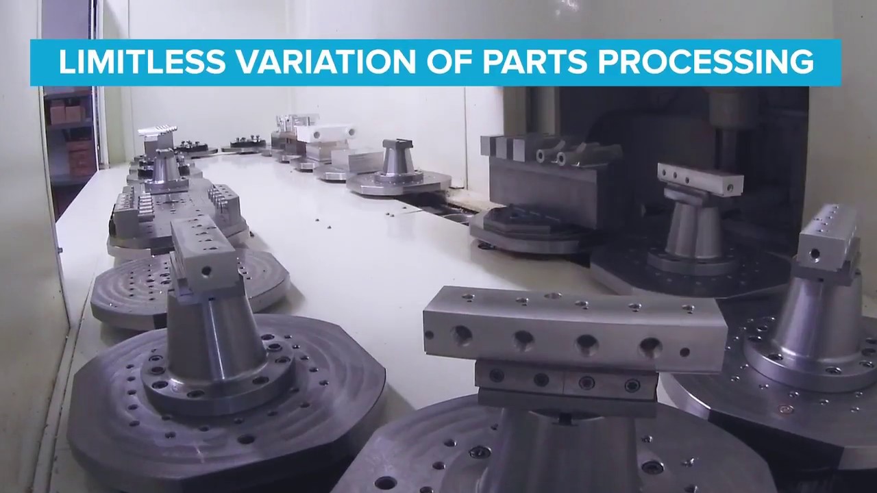 Kitamura's SUPERCELL-300G 5-Axis HMC Dramatically Reduces Set-Up Times ...