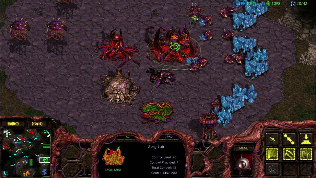 This is how you defend: 4v4 Starcraft Remastered Brood Wars Replay ...