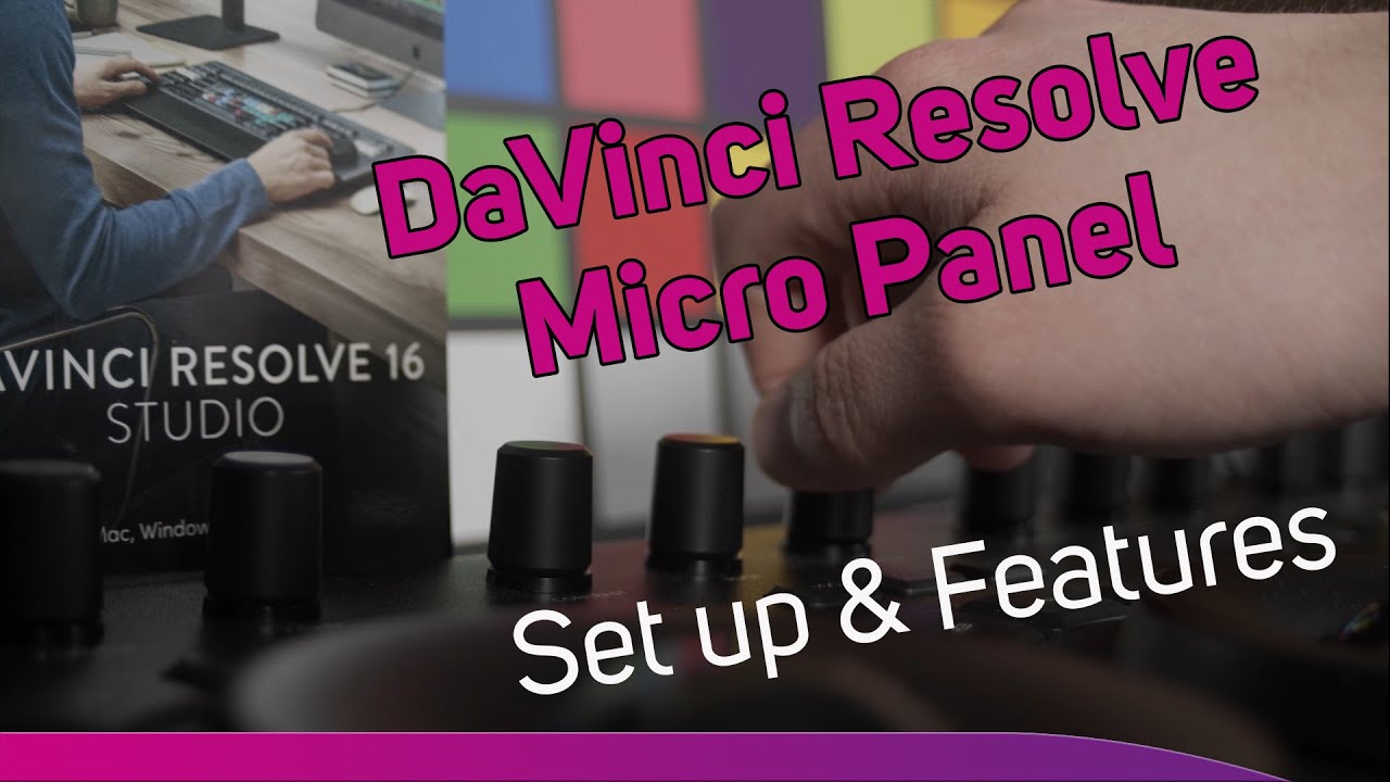 Quick Colour Grading Controls - Davinci Resolve Micro Panel - YouTube