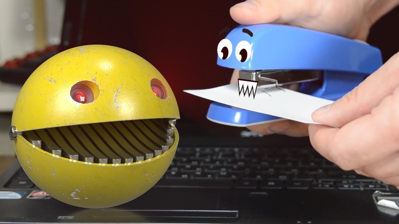 Real Life Pacman in Doodland #2 - YouTube