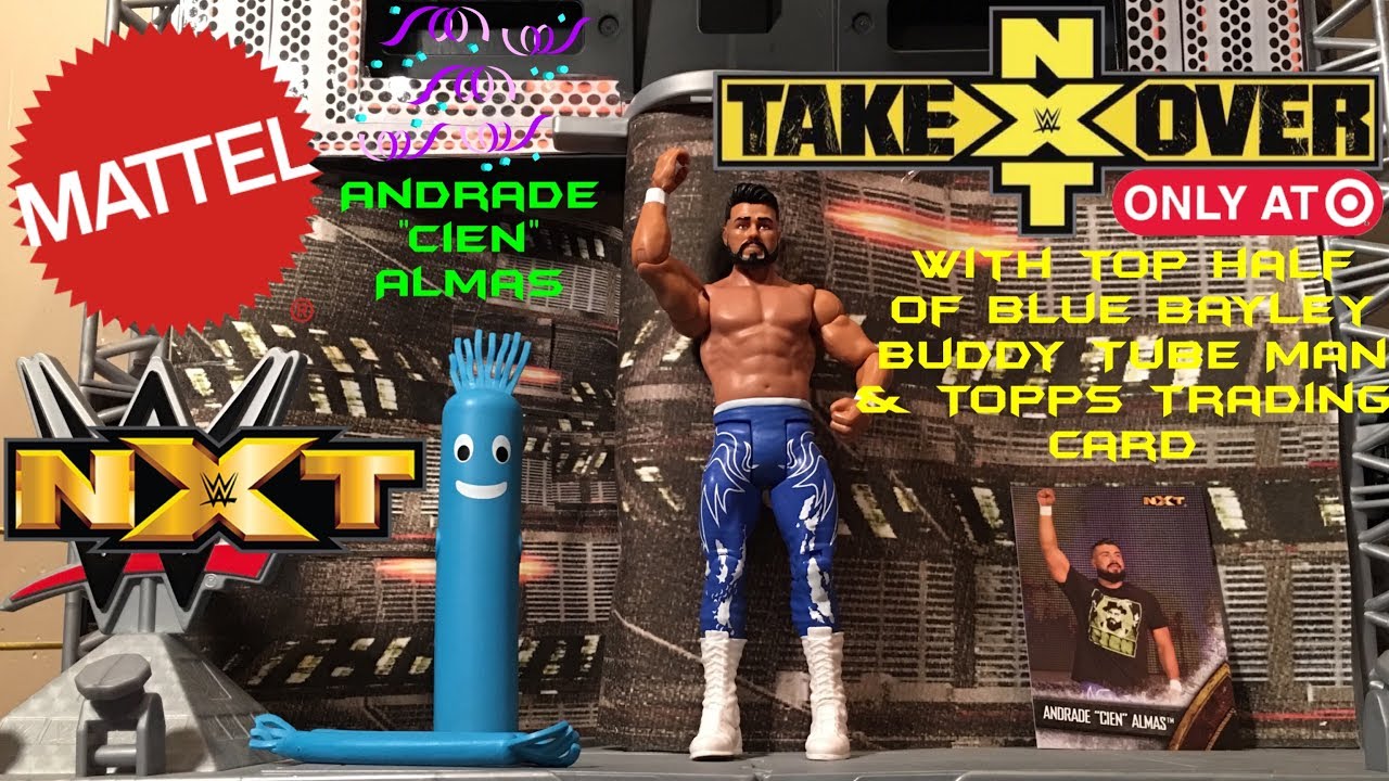 My WWE Figures:Andrade "Cien" Almas Mattel Target Exclusive NXT ...