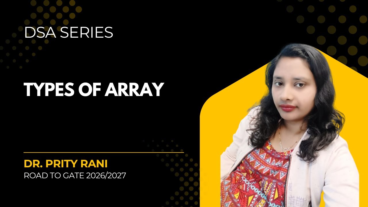 Lec 5: Types of Array - YouTube