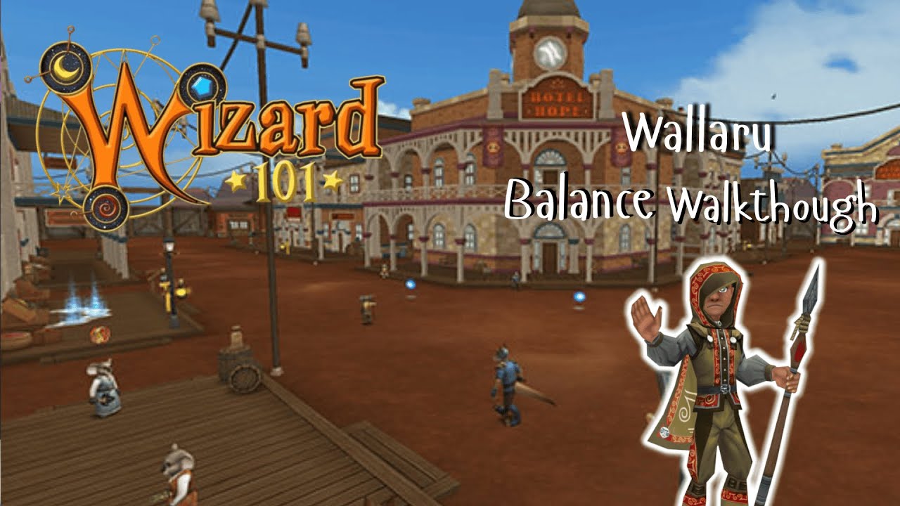 How Far Can We Make It A Well Balanced Wizard #wizard101 - YouTube