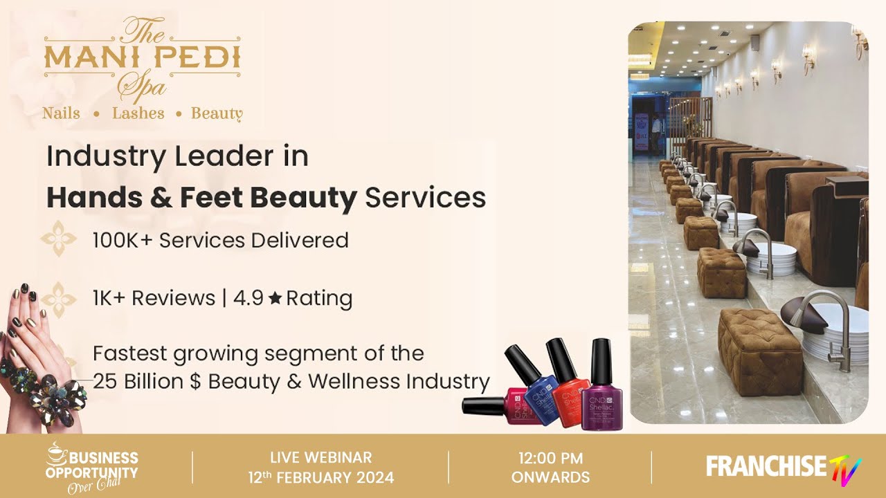 Business Opportunity with The Mani Pedi Spa - YouTube