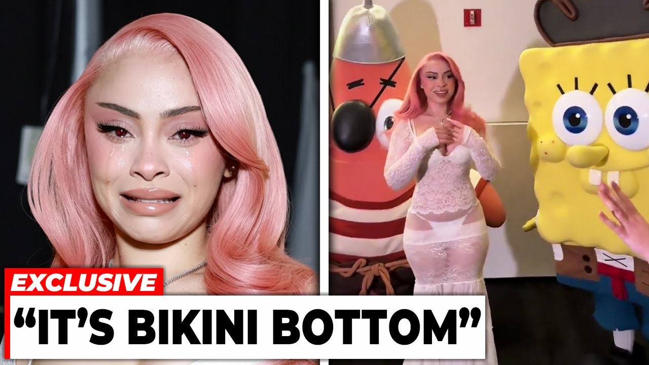 Ice Spice Faces BACKLASH For Her Outfit In SpongeBob Film Premiere ...